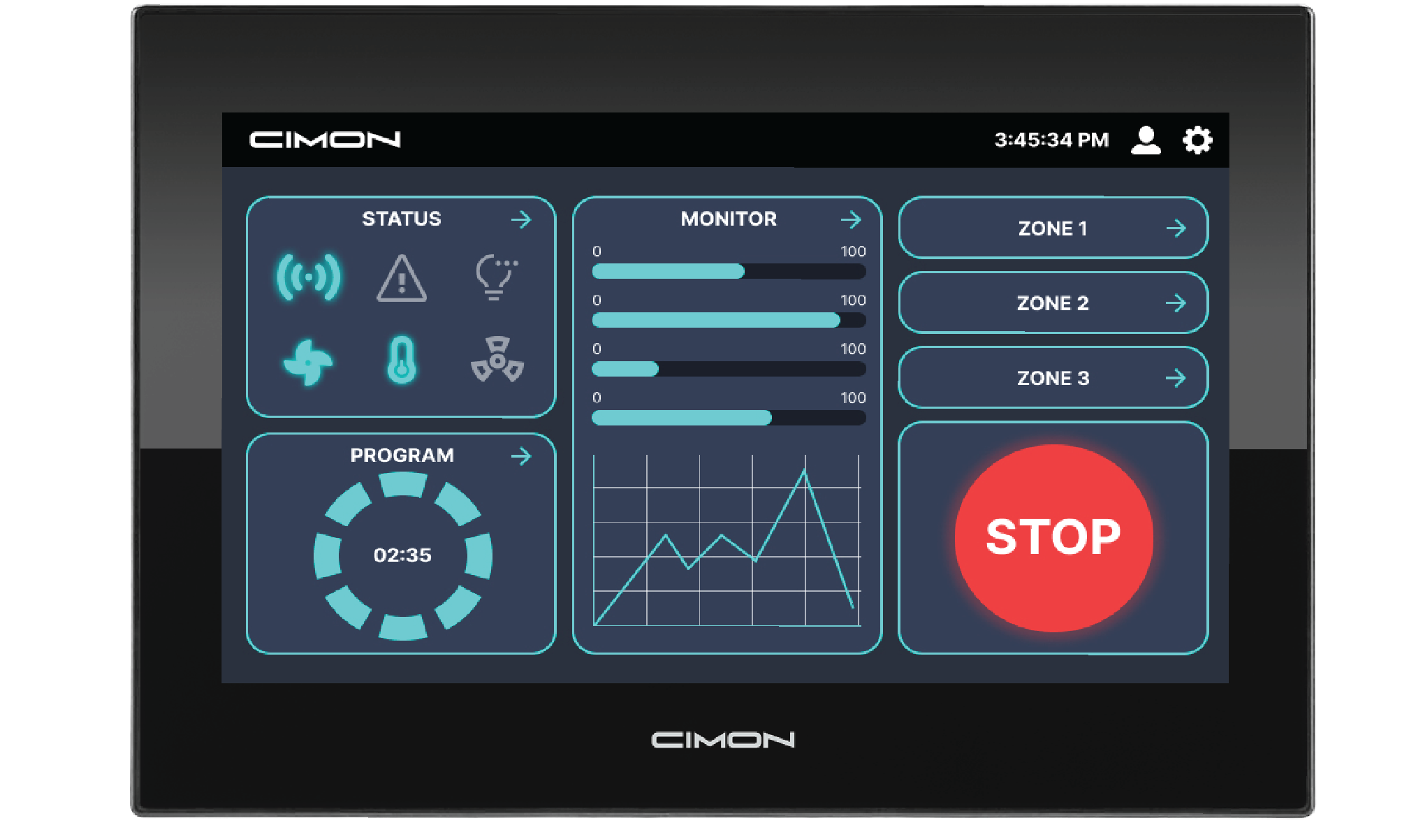 نرم افزار CIMON HMI سایمون CANVAS V1.8.3 - پی ال سی وان